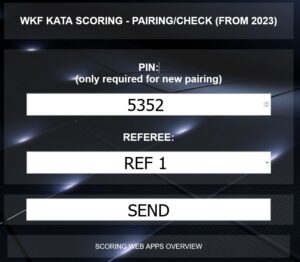 WKF Kata System (from 1.1.2024) – Sportdata Event Technology